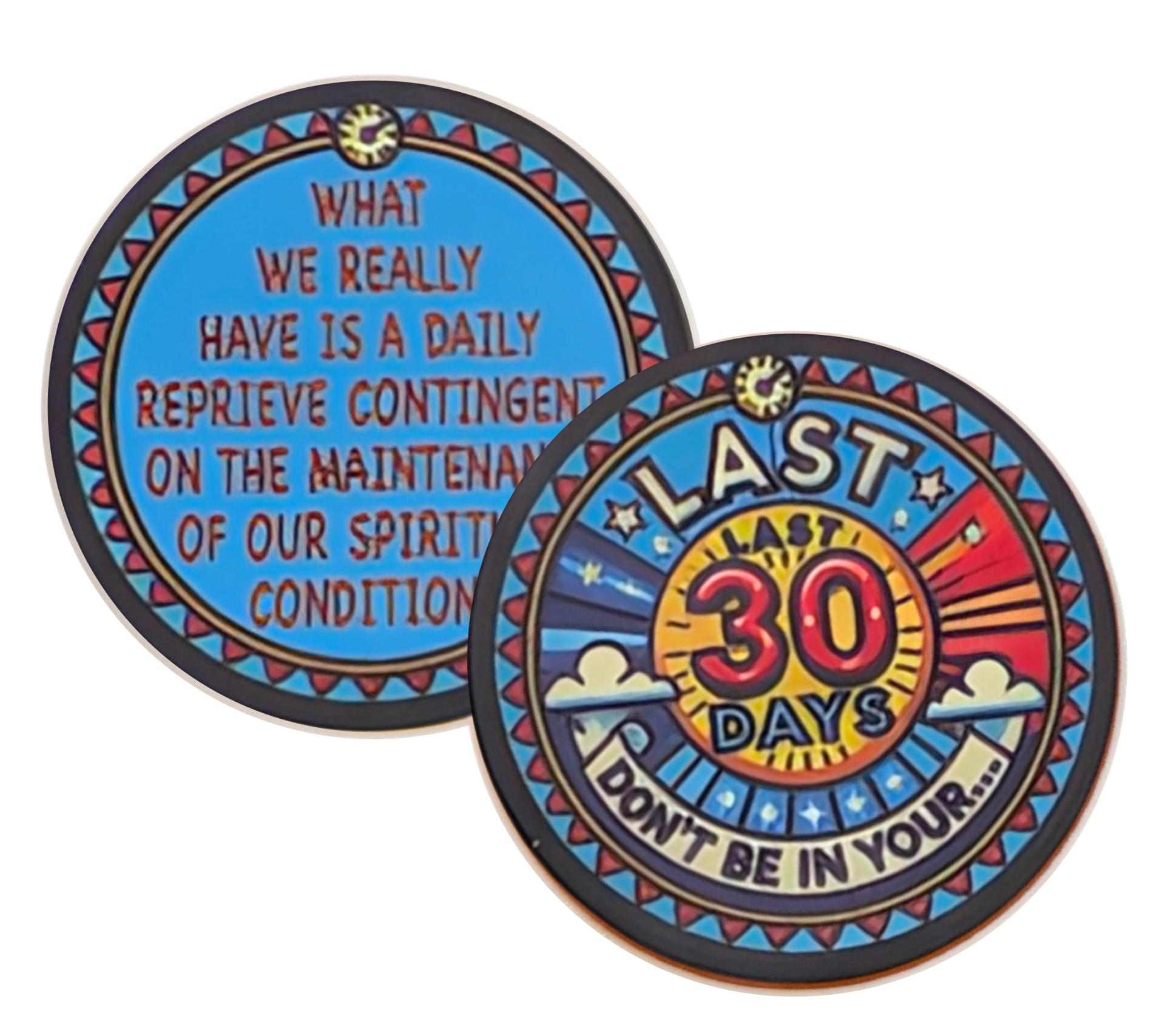 Last 30 Days Recovery Chip — MY RECOVERY STORE